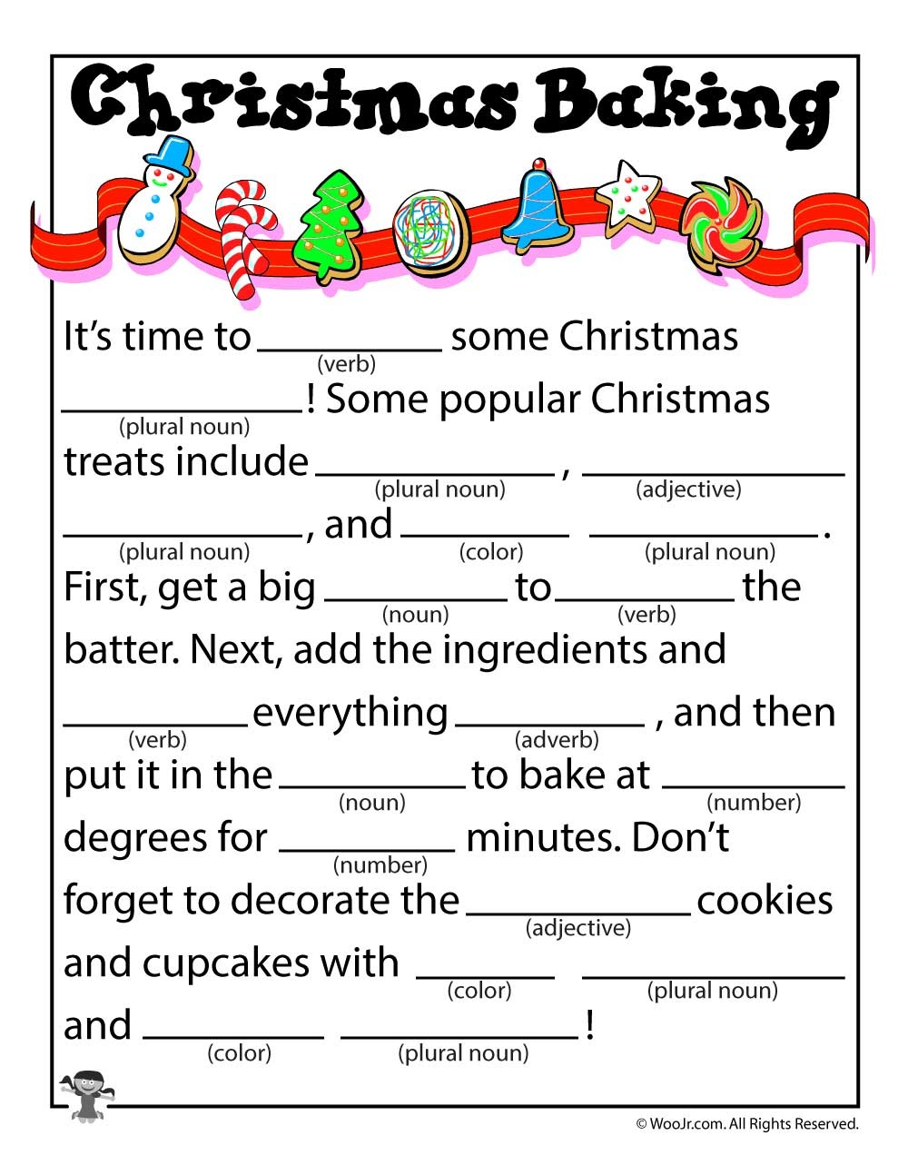 Free Printable Mad Libs For Kids