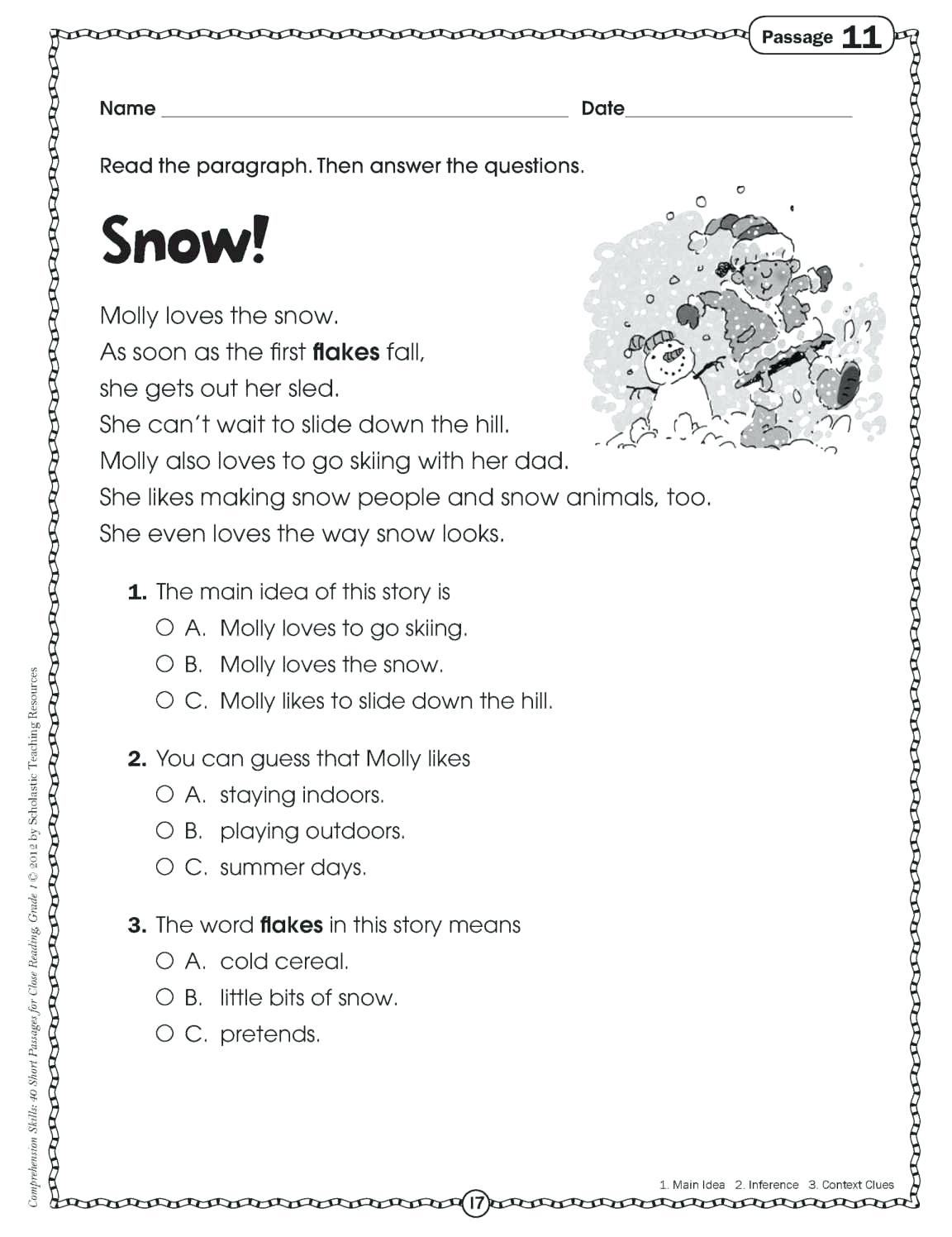 Printable Stories For Grade 1 Printable Stories For Grade 1