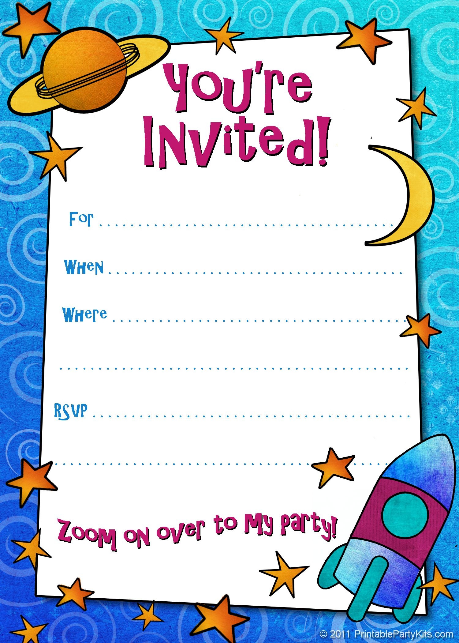 Birthday Invitation Card Maker Free Printable Birthday Invitation