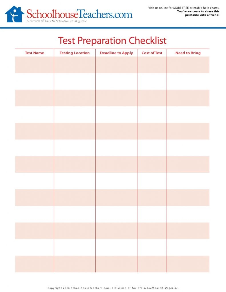 High School college Prep Worksheets Schoolhouseteachers Free 