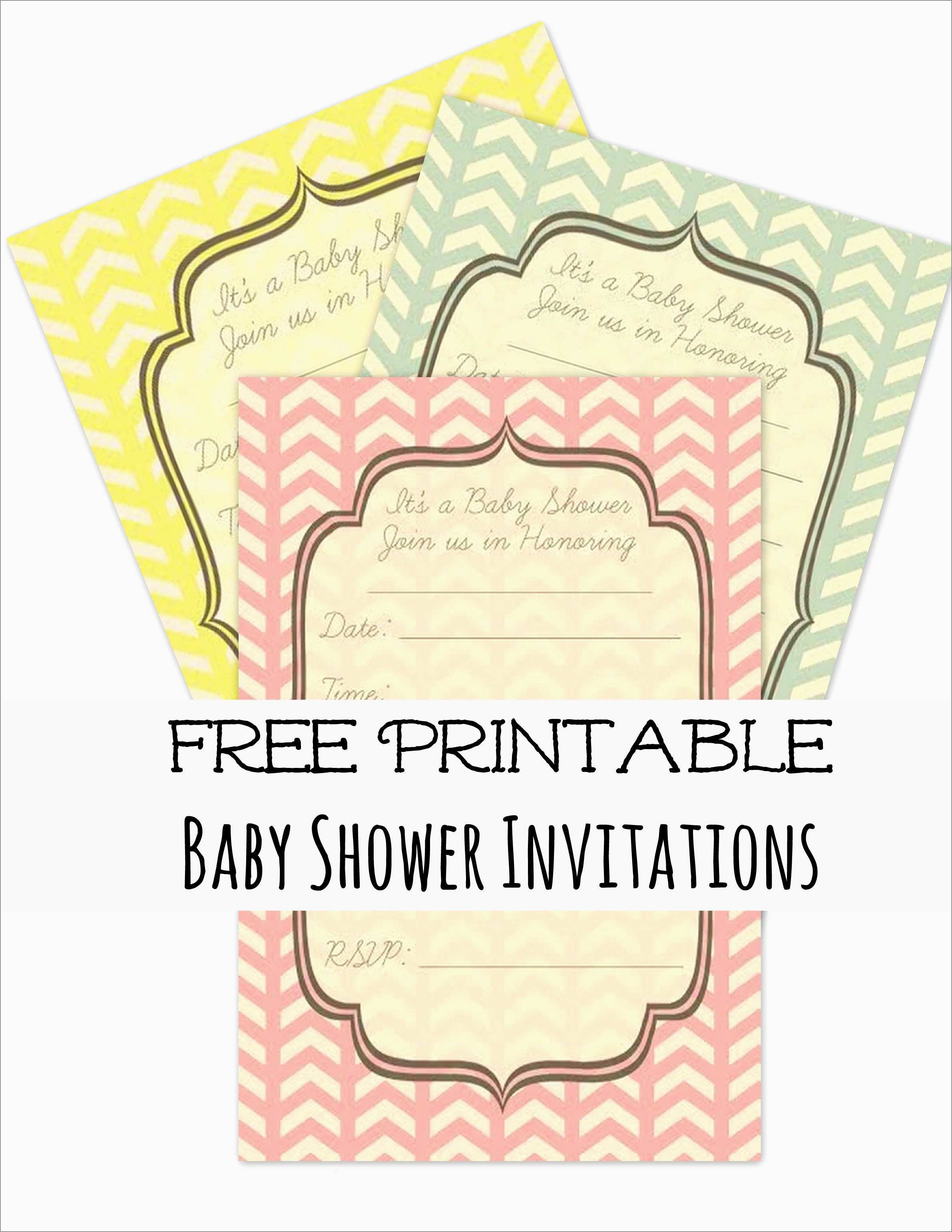 Create Your Own Baby Shower Invitations Free Printable Free Printable