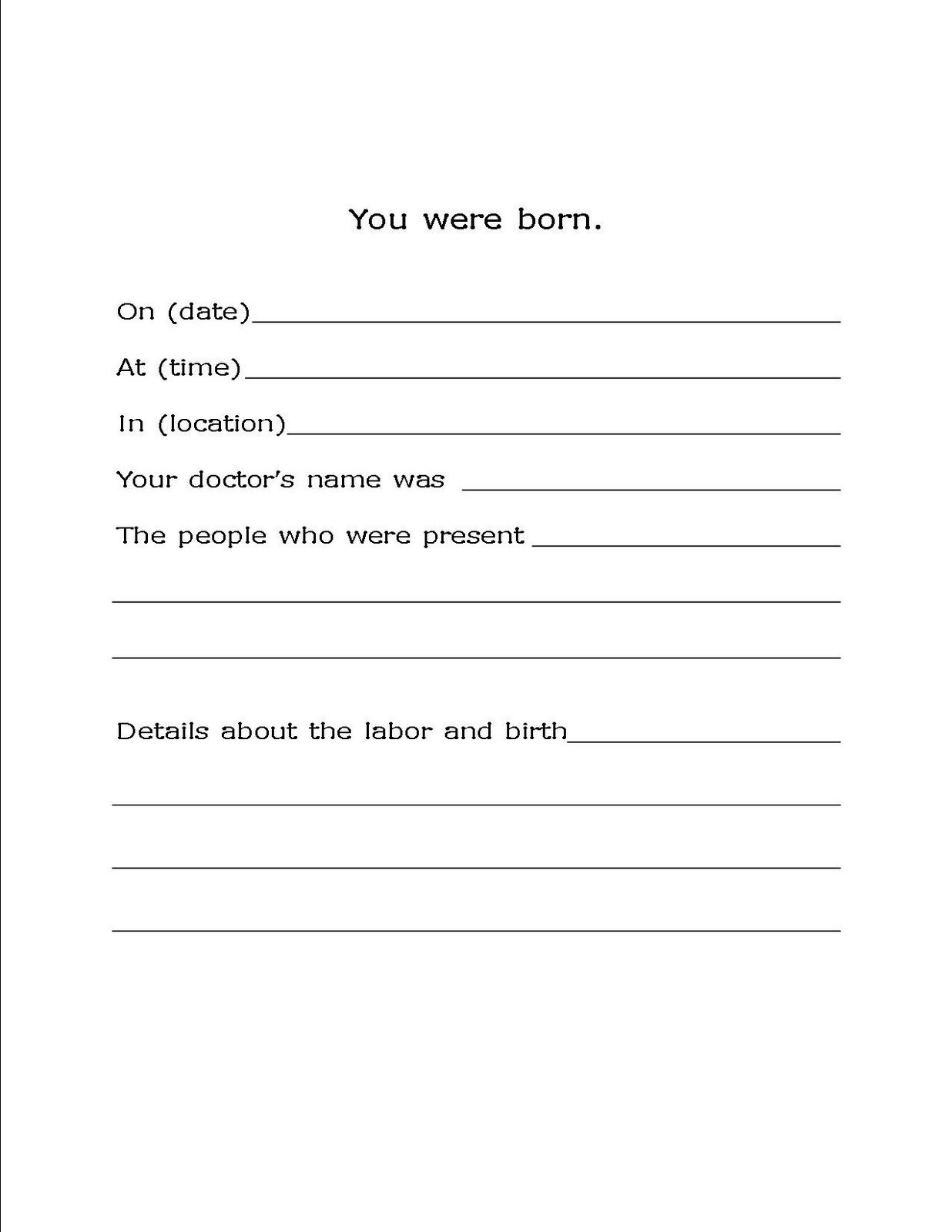 The Year You Were Born Printable Free Free Printable