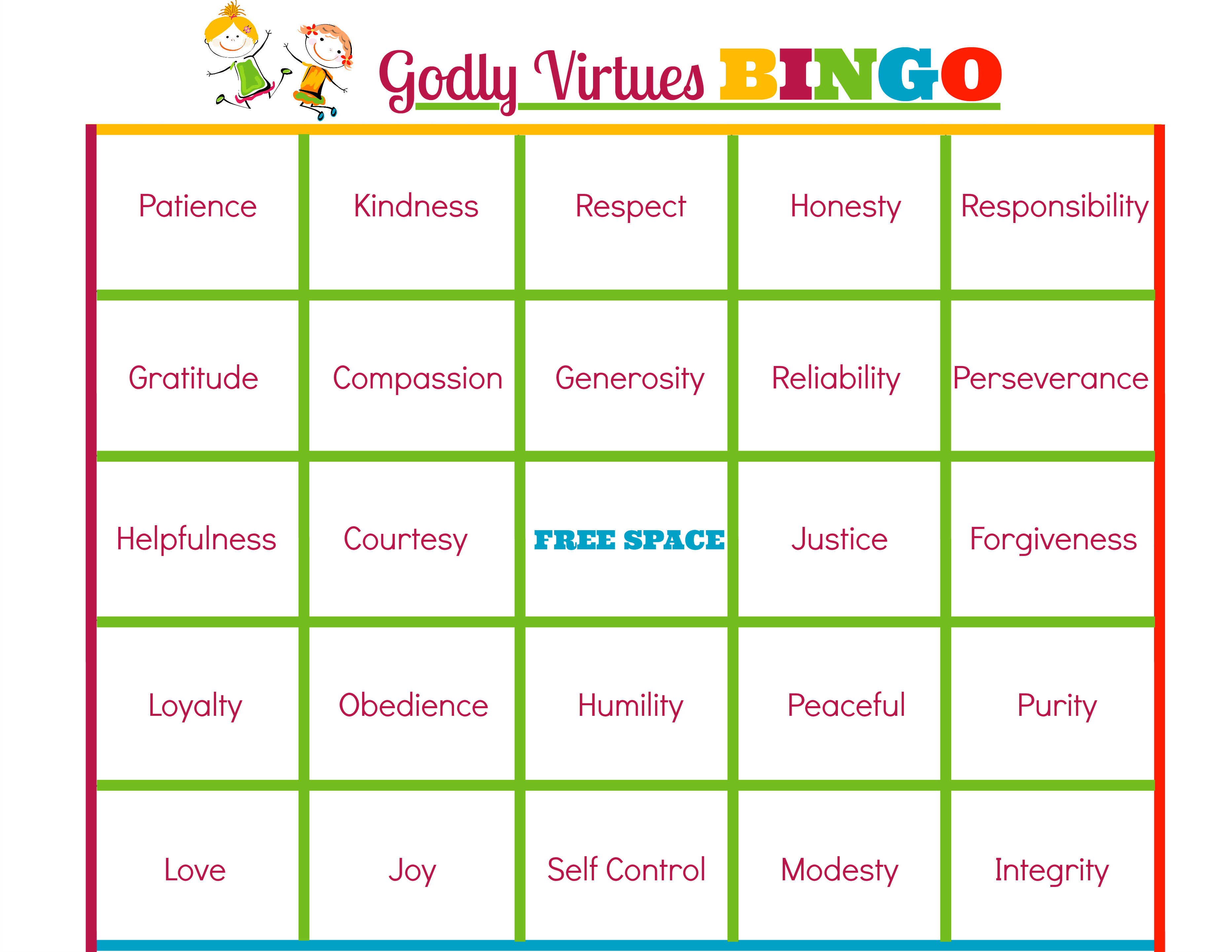 Free Printable Bible Bingo Cards With Images Free Bible Images Printable