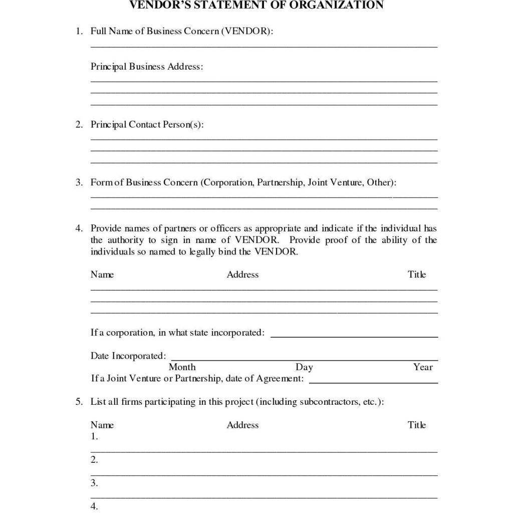 Fill In Template