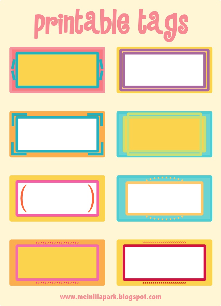 Free Printable Name Labels For Kids Free Printable