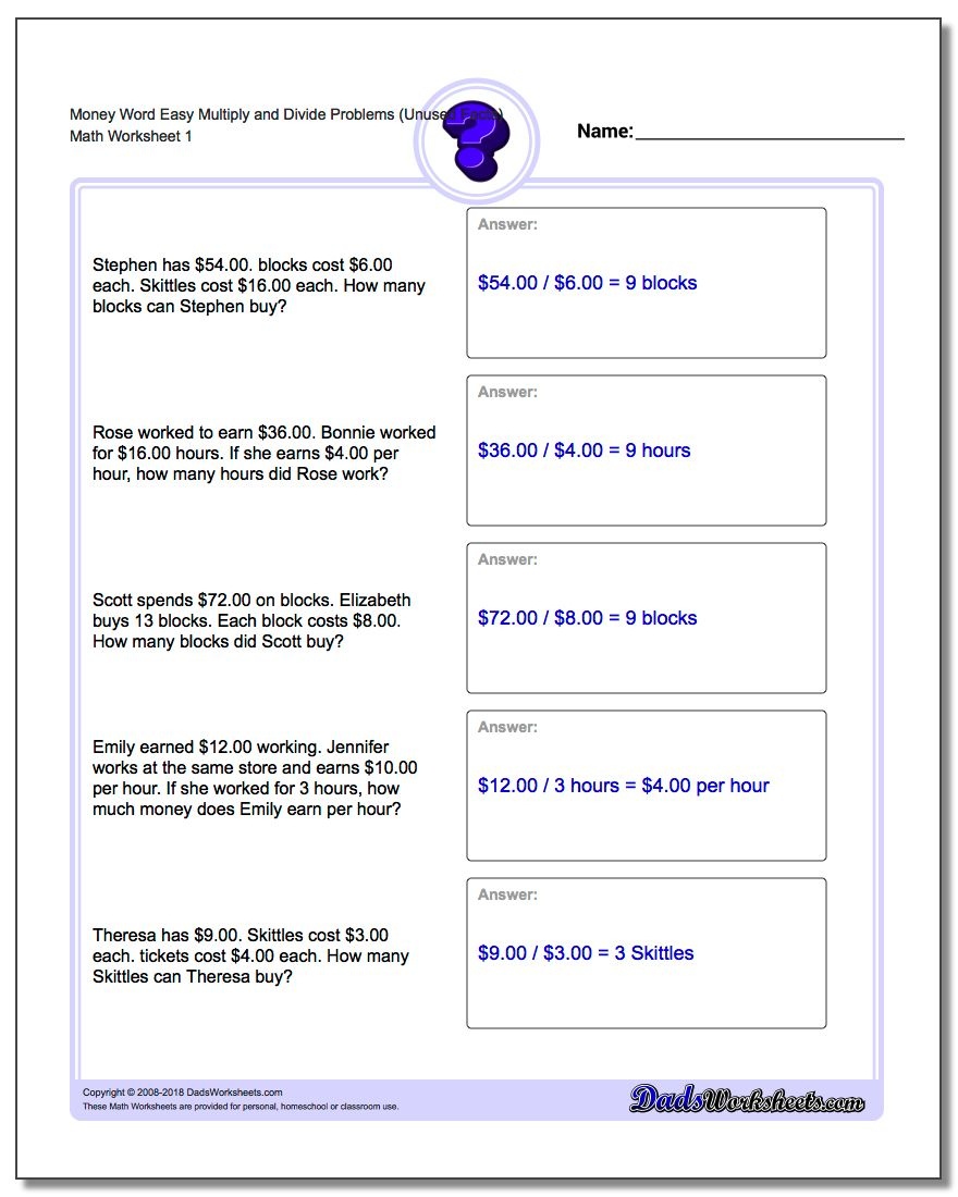 Free Printable Making Change Worksheets Free Printable