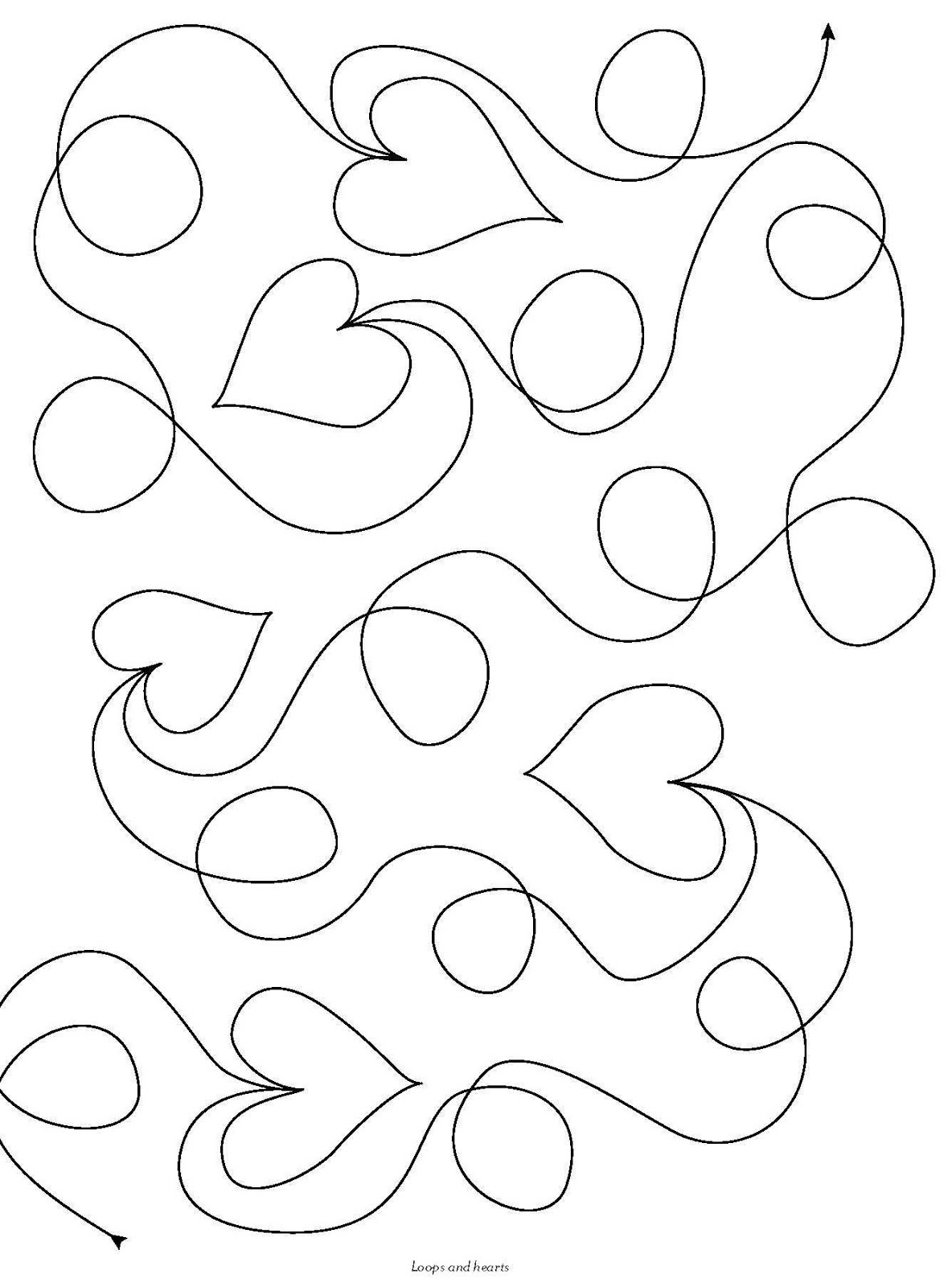Printable Free Motion Quilting Templates 78 Images In Collection 