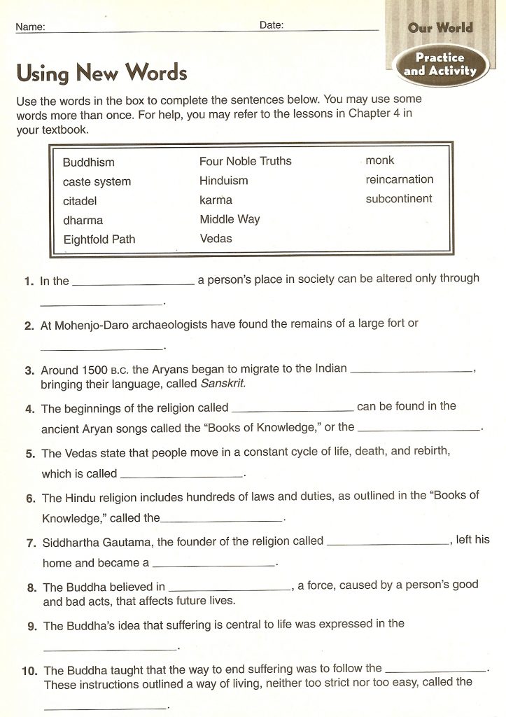 Printables Social Studies Worksheets For 6Th Grade Free Printable