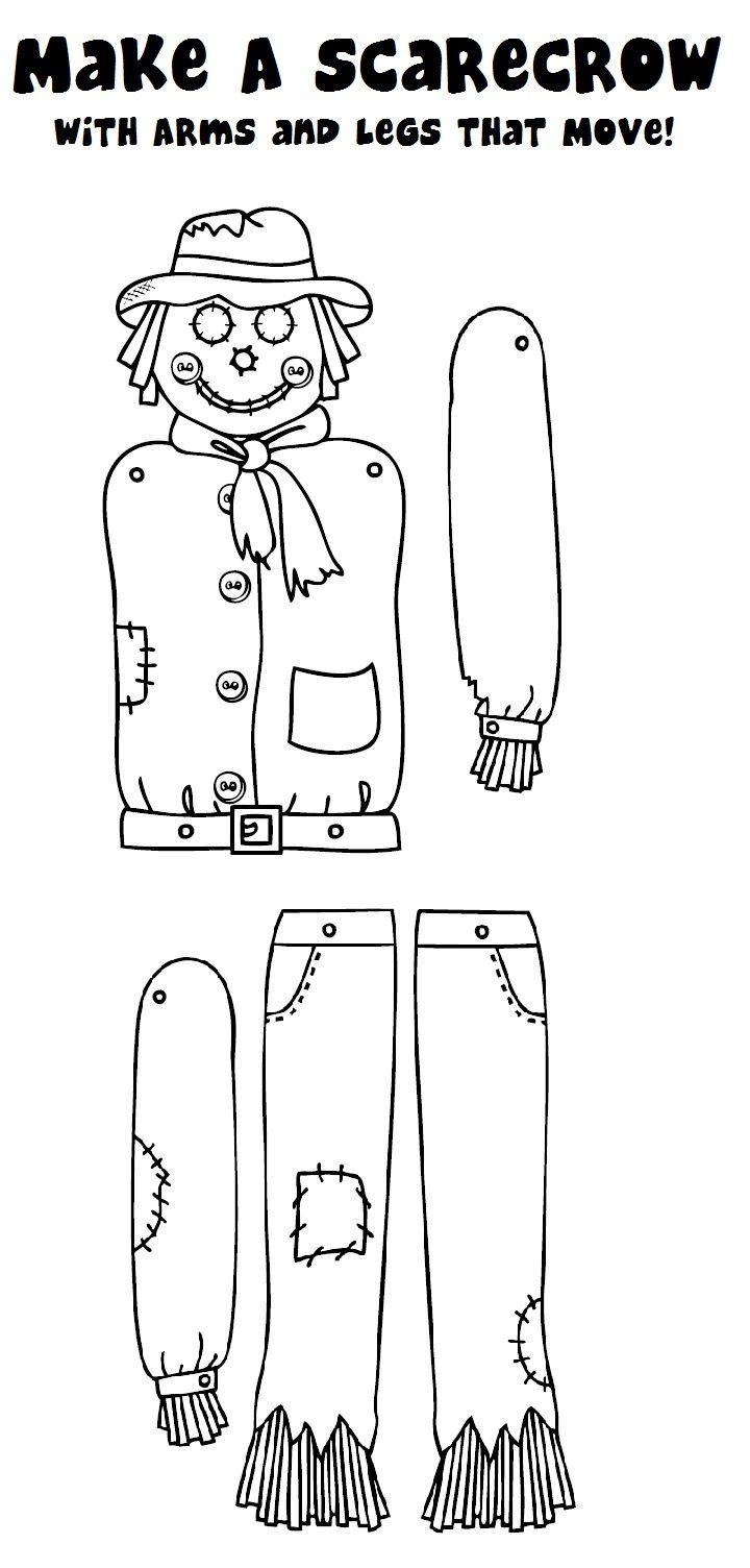 Scarecrow Templates Printable Customize And Print