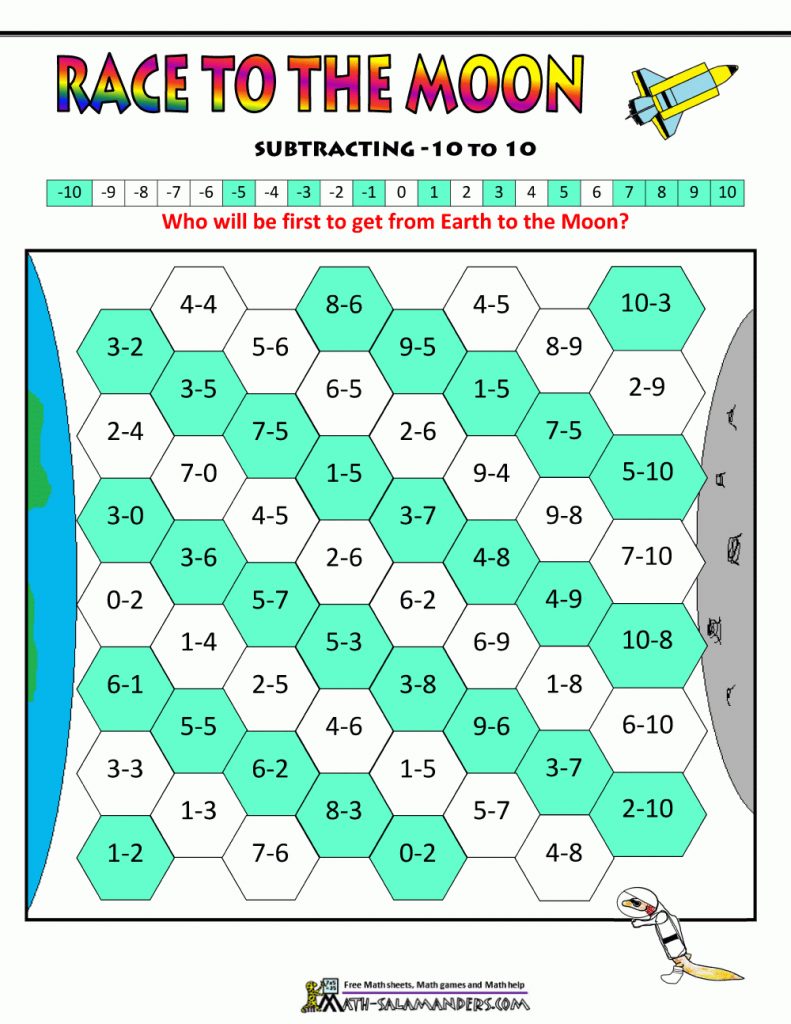 Subtraction Games For Kids Free Printable Maths Games Free Printable Subtraction Games For Kids Free Printable Maths Games Free Printable
