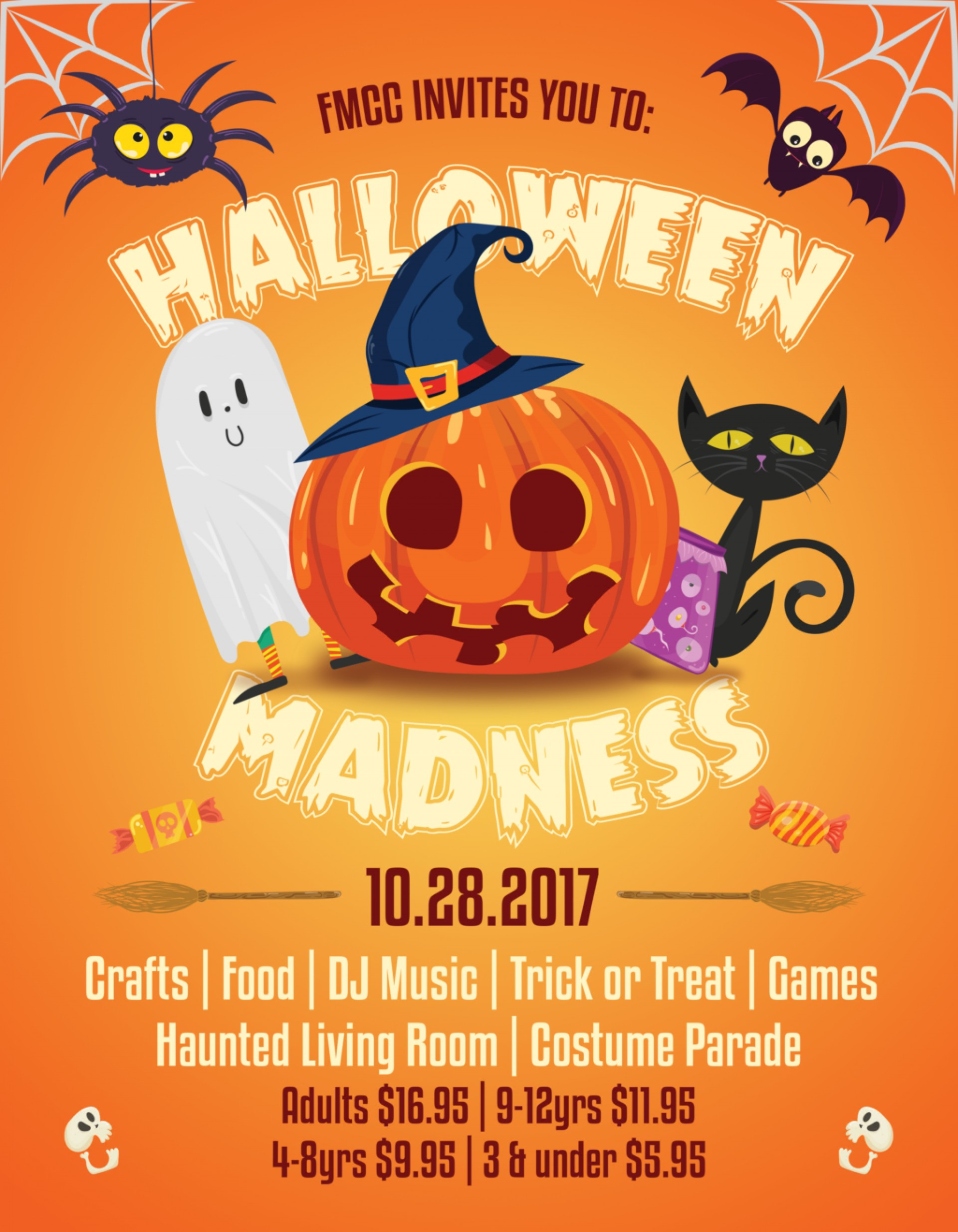 004 Template Ideas Free Halloween Flyers Wondrous Templates Editable 