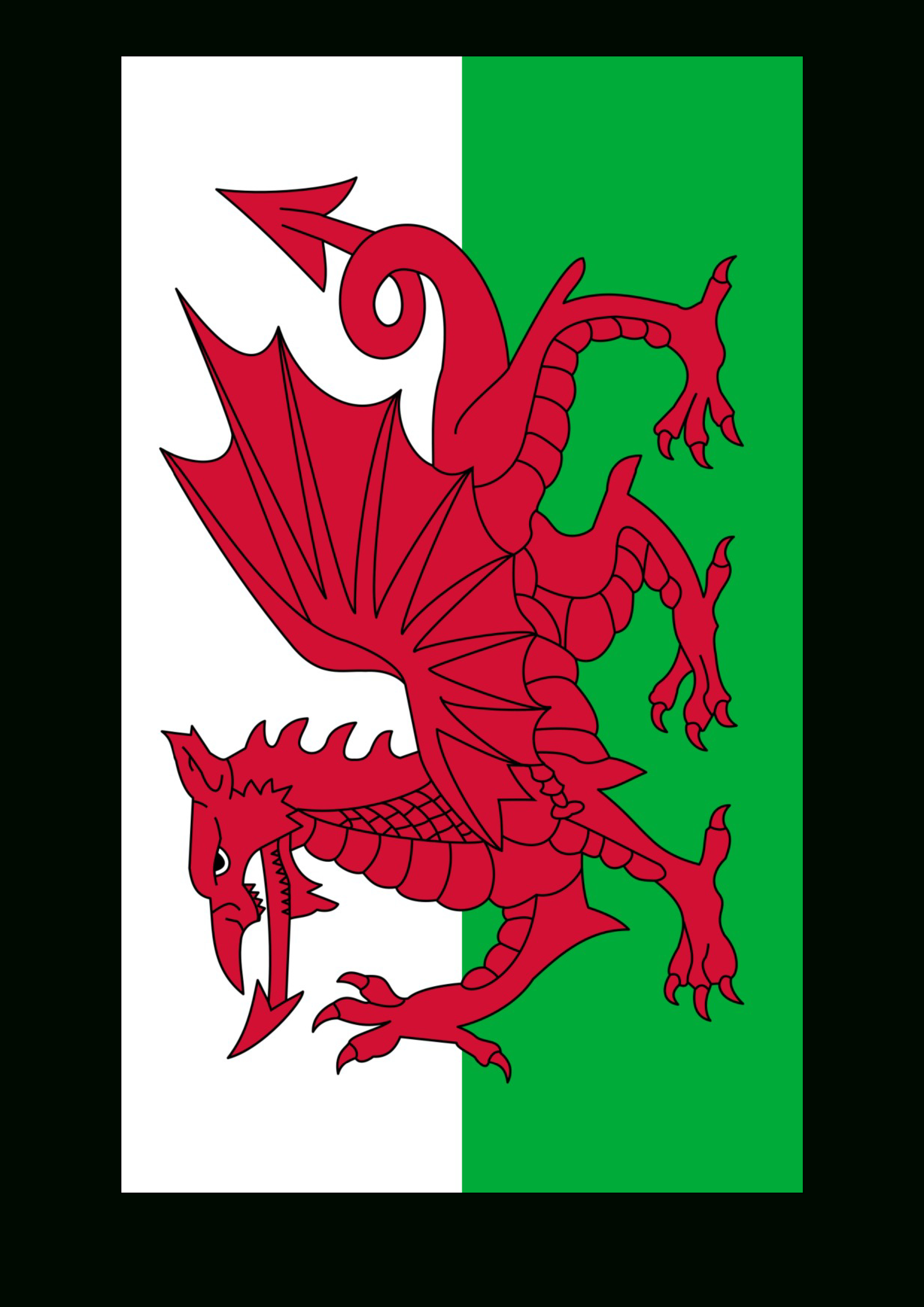 Wales Flag Download This Free Printable Wales Template A4 Flag A5 